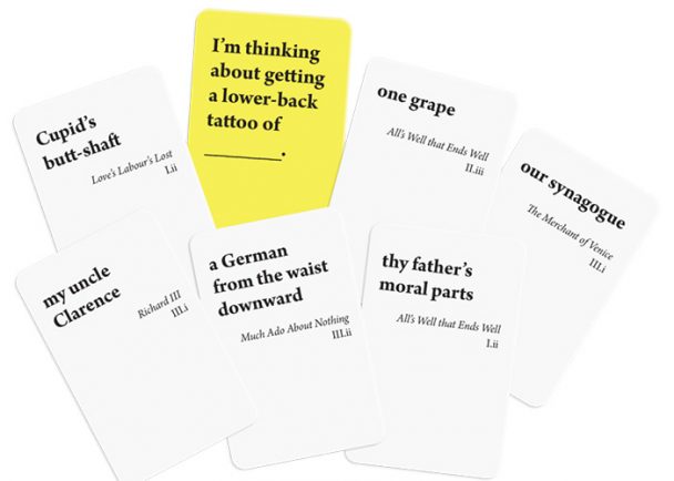 Bards Dispense Profanity Review – The Party Game For English Lit Majors ...