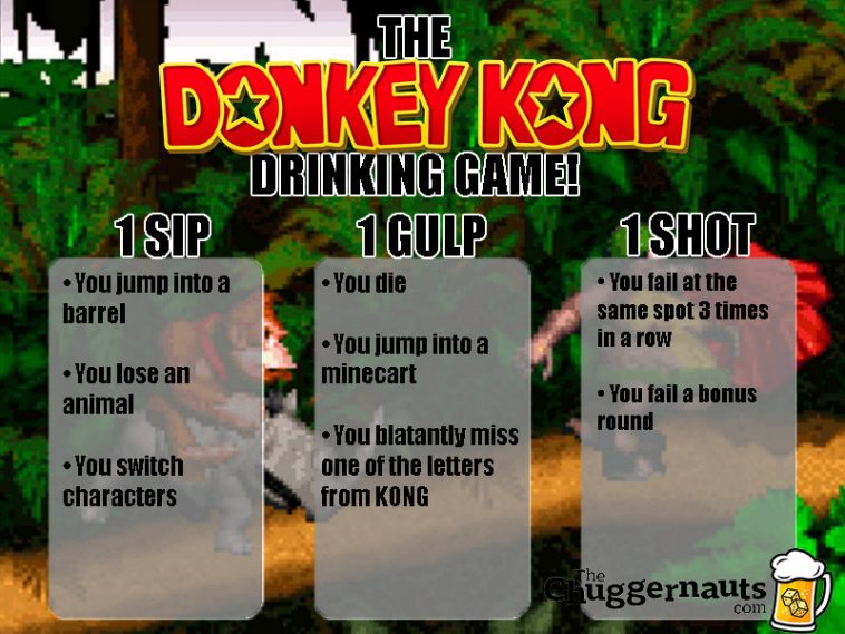 10 Nintendo Drinking Games For Every Major Franchise – The Chuggernauts