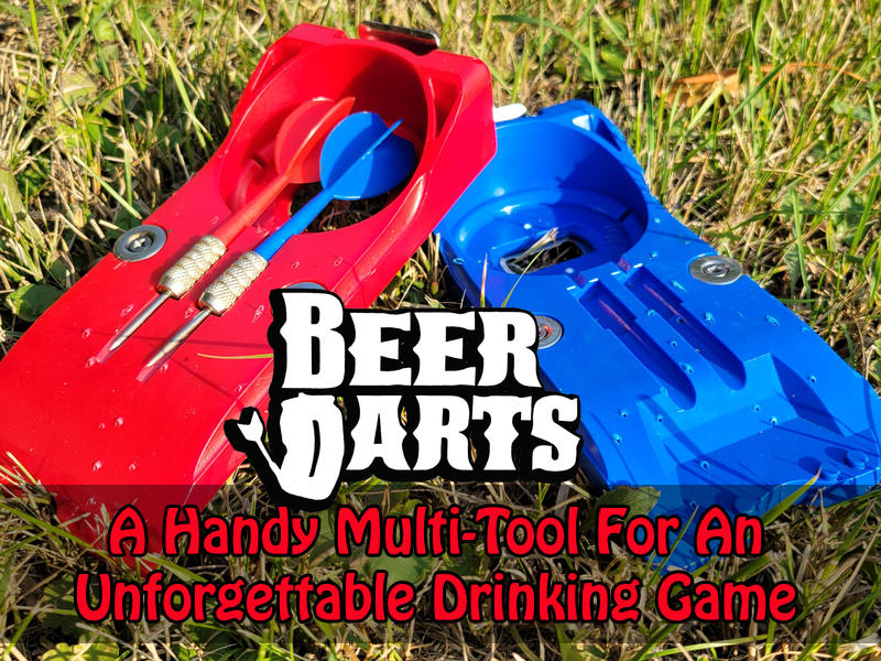 Beer Darts – The Drinking Game and Multi-Tool – The Chuggernauts